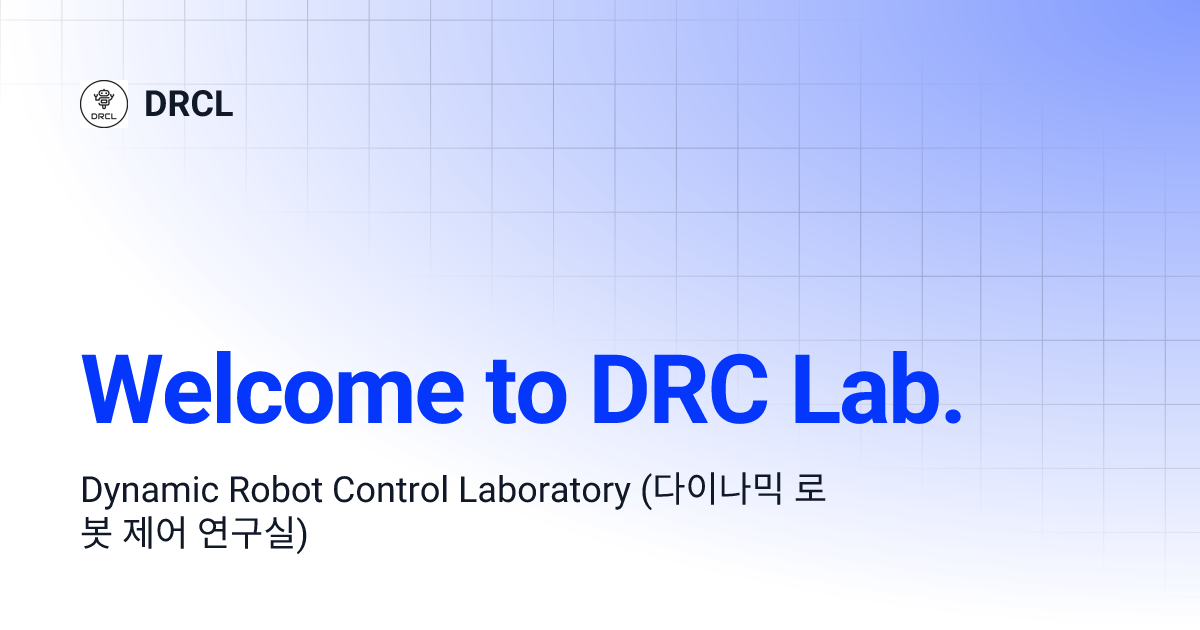 Welcome to DRC Lab. | DRCL